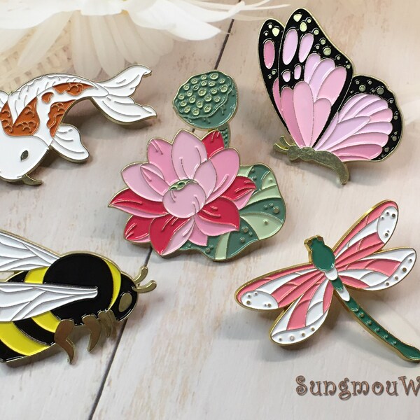 Dragonfly Pin - Etsy