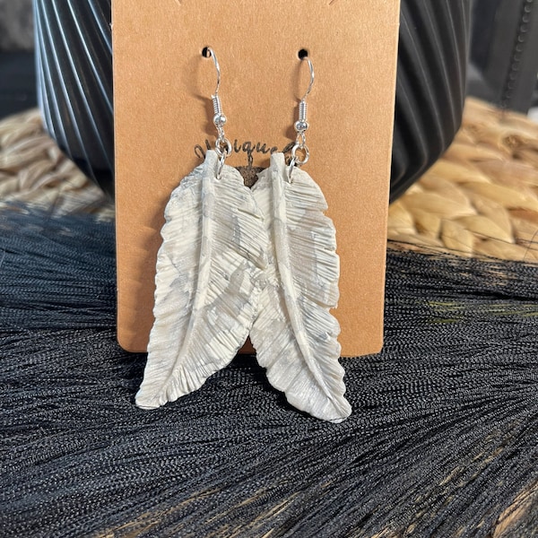 Polymer Clay Feather - Etsy