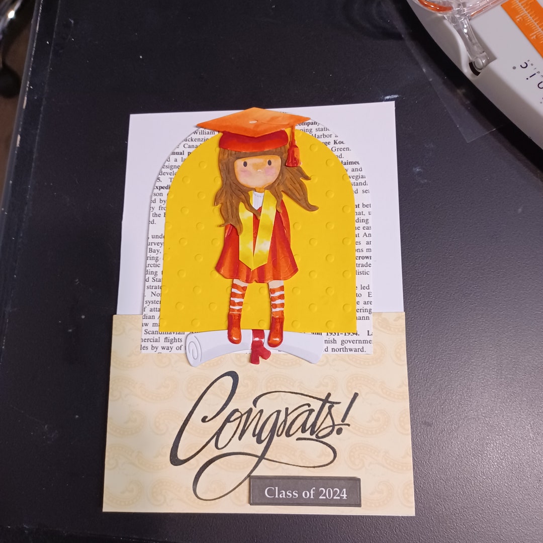 Girl Graduation Card 2024 - Etsy