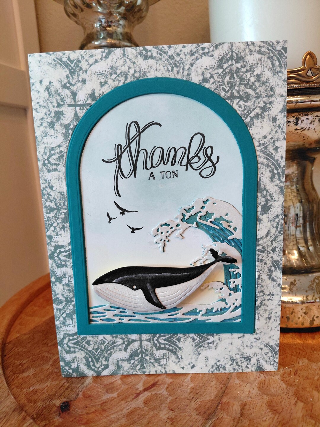 Thanks a Ton Thank You Card - Etsy