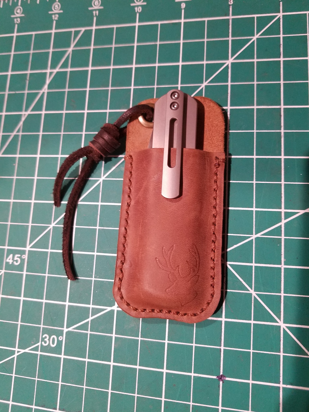 Leather Folding Knife Slip - Etsy