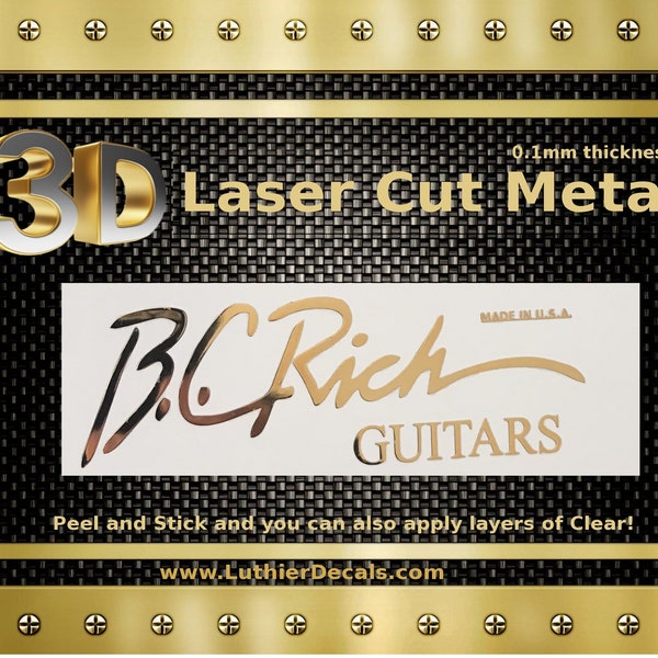Bc Rich Decal - Etsy