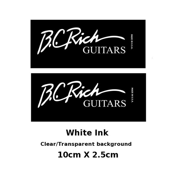 Bc Rich Sticker Decal - Etsy