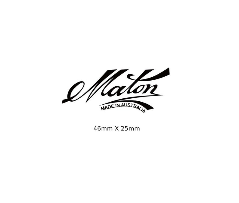 Maton Guitar Decal Headstock Restoration 3d Laser Metal - Etsy