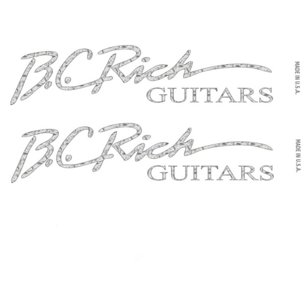 Bc Rich Sticker Decal - Etsy