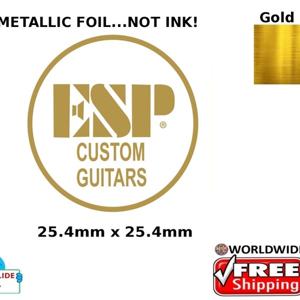 Esp Headstock Decal - Etsy