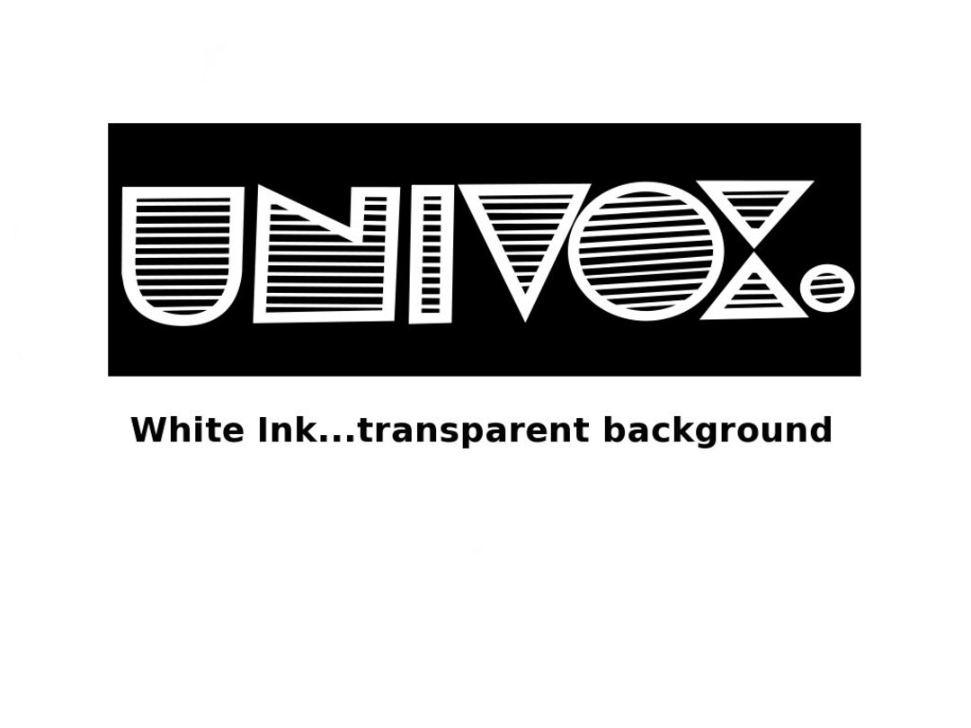 Univox Guitar Decal Headstock Restoration Waterslide Decal 100wb - Etsy