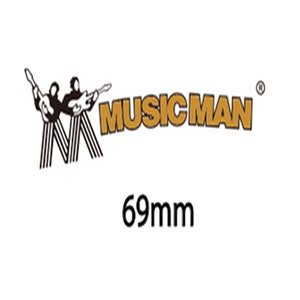 Musicman Bass Guitar Decal Headstock Restoration 3D Laser Cut Metal ...