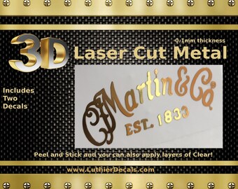 Martin Guitar Decal - Etsy
