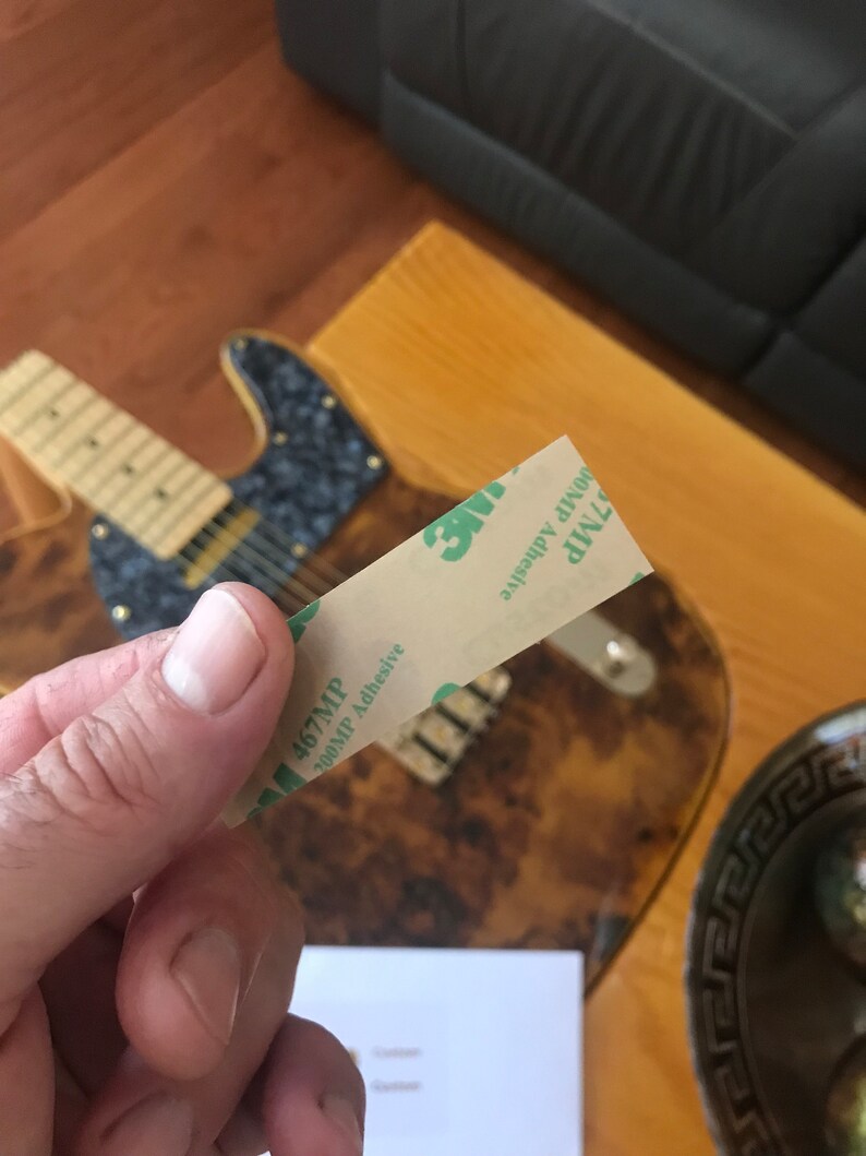 ESP Custom Guitar Decal Headstock Restoration Metal Logo Decal - Etsy