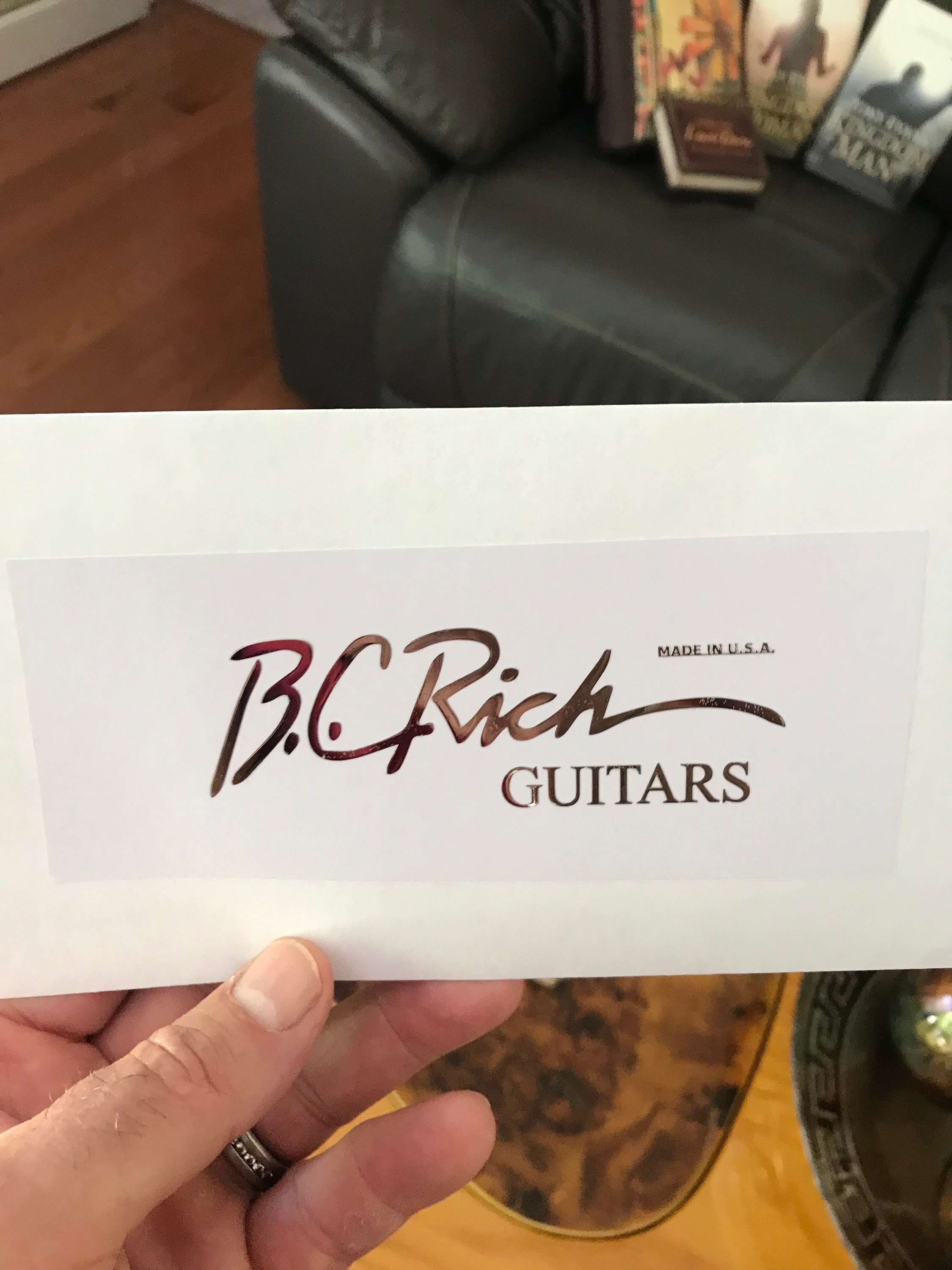 BC RICH GUITAR Decal Headstock Logo Waterslide 273 PicClick, 60% OFF
