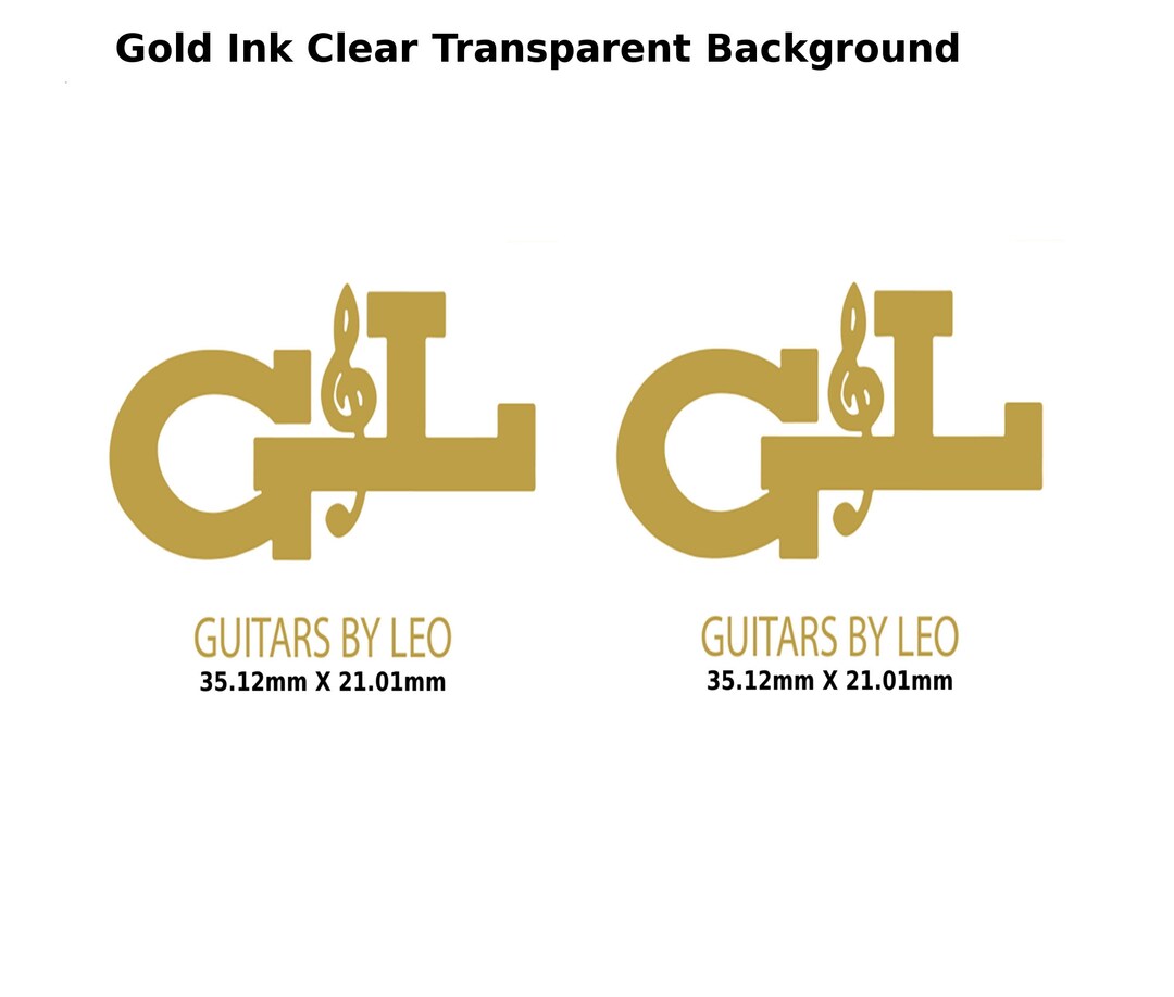G&L Guitar Decal Head Stock Foil Water Slide Restoration Logo 310 - Etsy
