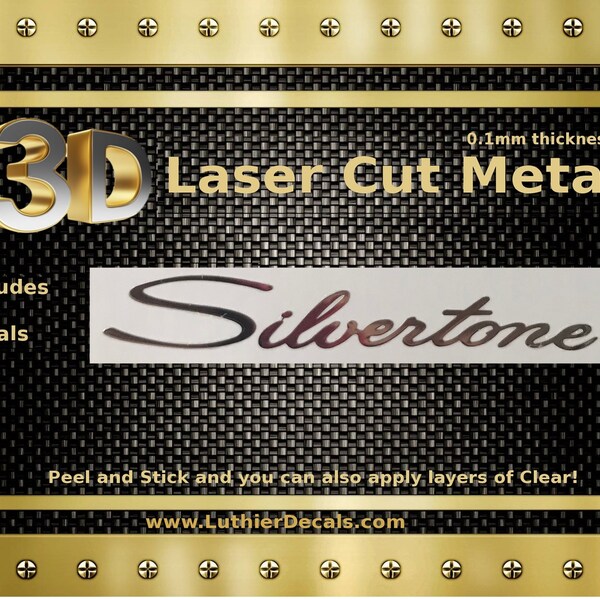 Silvertone Logo - Etsy