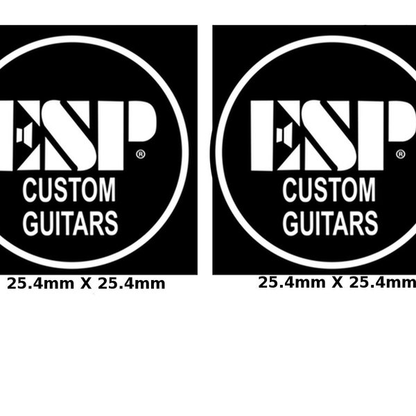 Esp Headstock Decal - Etsy