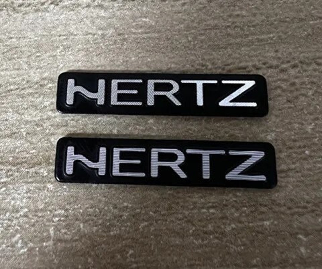 Compatible With Hertz Speaker Aluminum Car Decal Badge Sticker Auto ...
