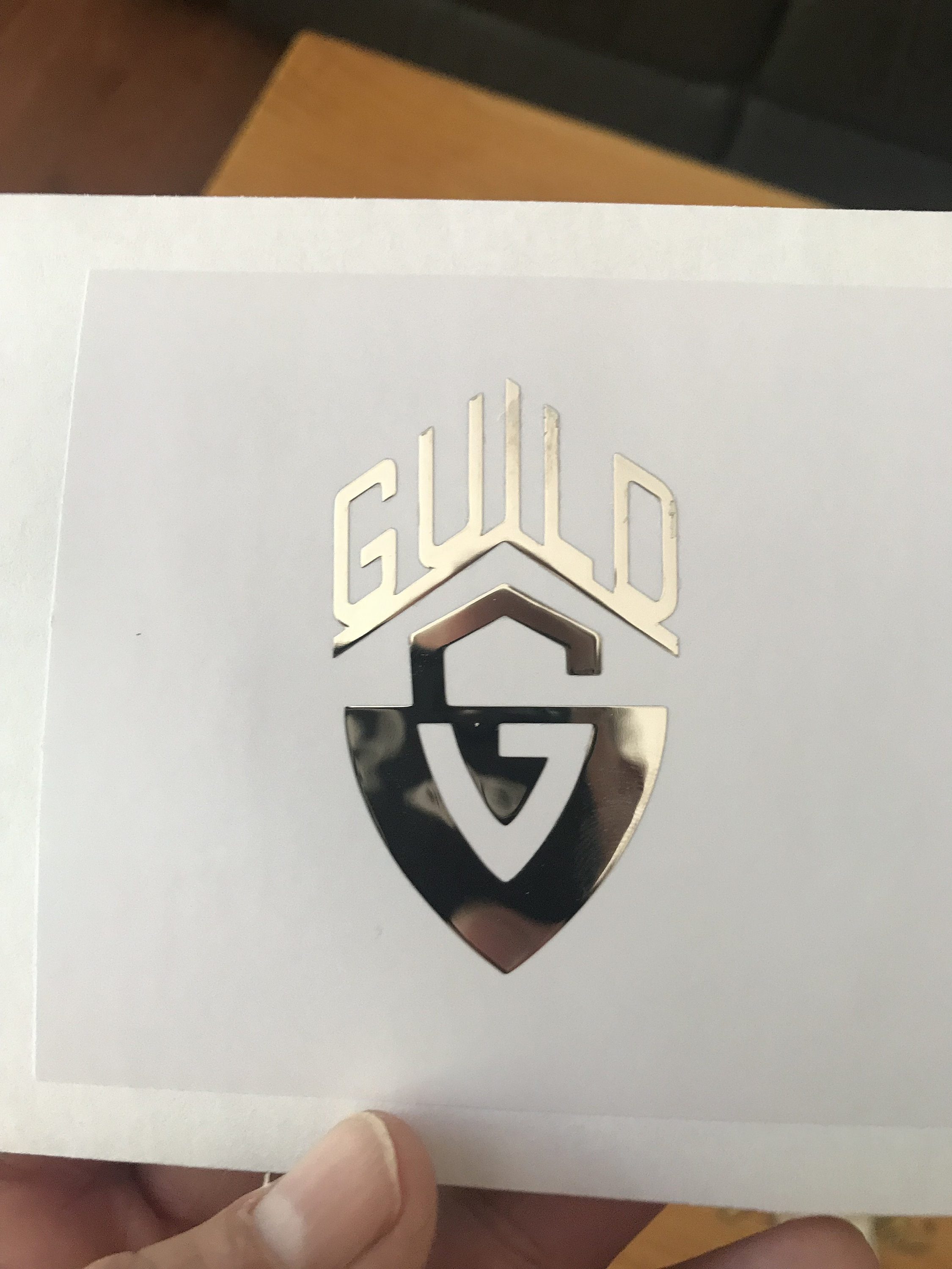 Guild Guitar Decal 3D Laster Cut Metal Headstock Restoration - Etsy