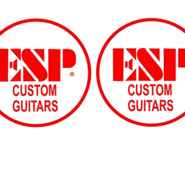 Esp Headstock Decal - Etsy