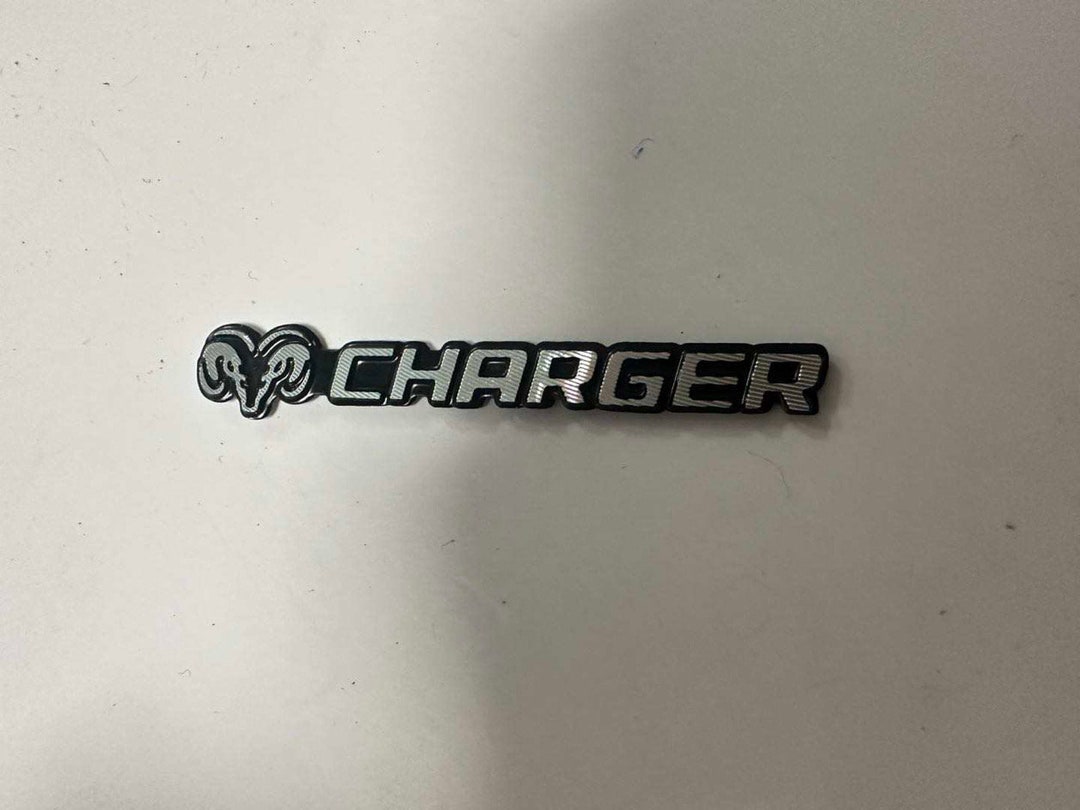 Charger Aluminum Car Decal Badge Sticker Auto Emblem M153-4 - Etsy