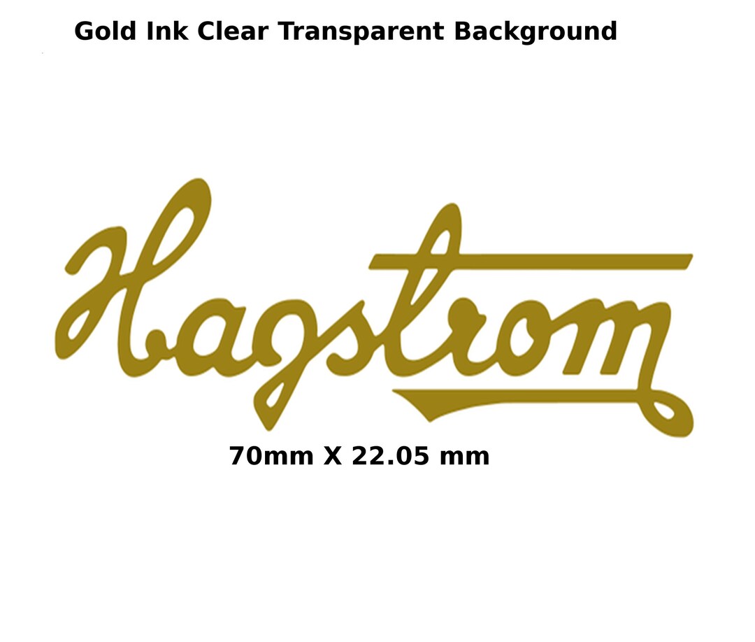 Hagstrom Guitar Decal Water Slide Logo Headstock Restoration Decal 317b ...