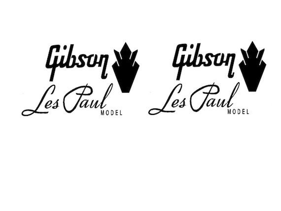 Gibson Les Paul Logo Decal