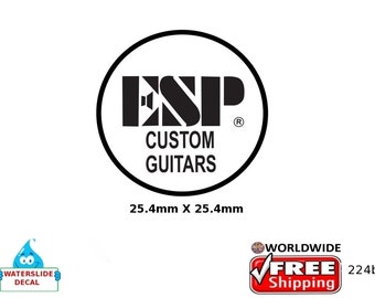 Esp Headstock Decal - Etsy