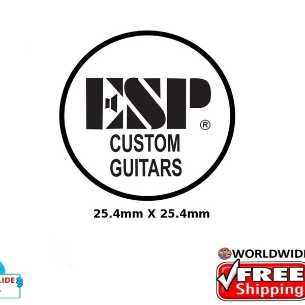 Esp Headstock Decal - Etsy