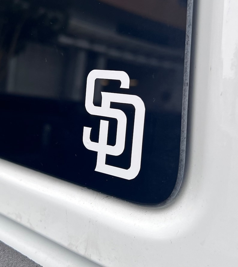 Major League Baseball San Diego Padres Vinyl Decal Stickers Gift for ...