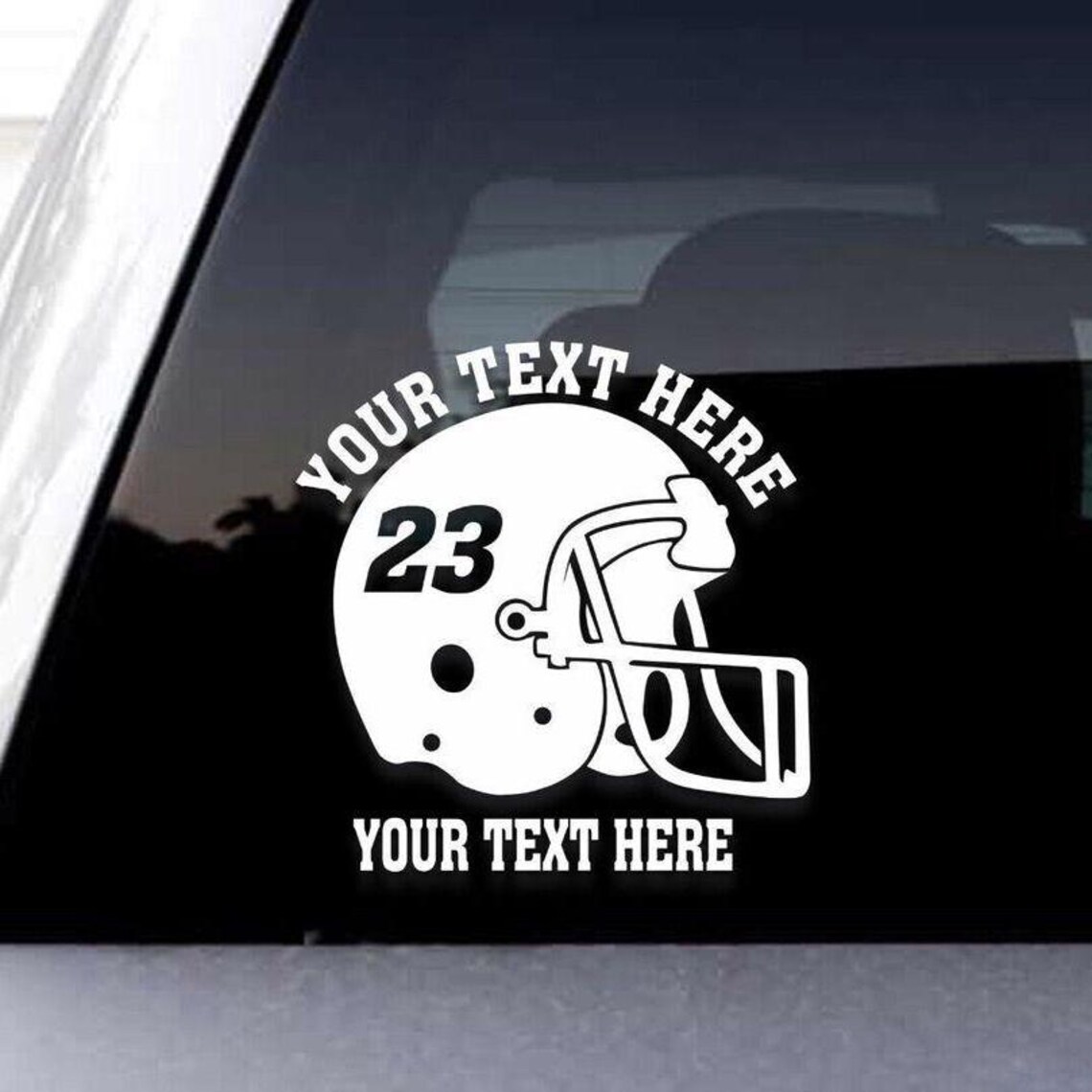 Custom College University High School Logo Decal Sports - Alumni ...