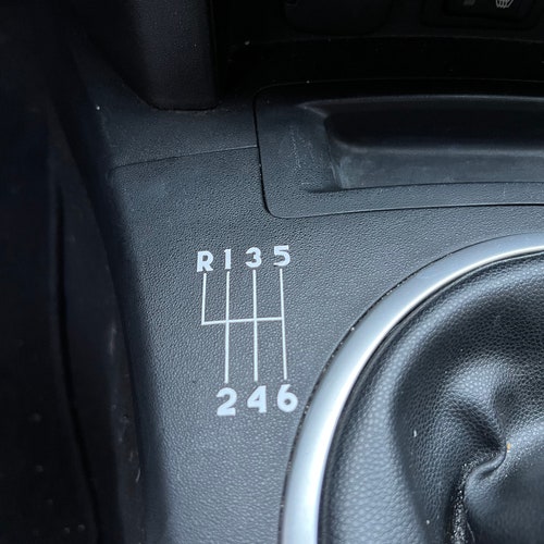 Manual Transmission Shifter Sticker for Shifter Bezel Cars - Etsy