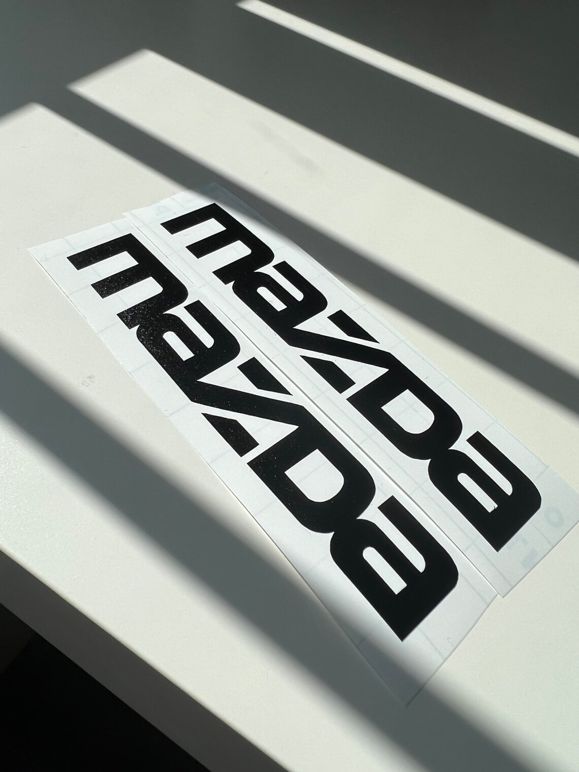 Mazda Logo Vinyl Decal Bumper Sticker Miata Mx-5 Car Decal | Etsy