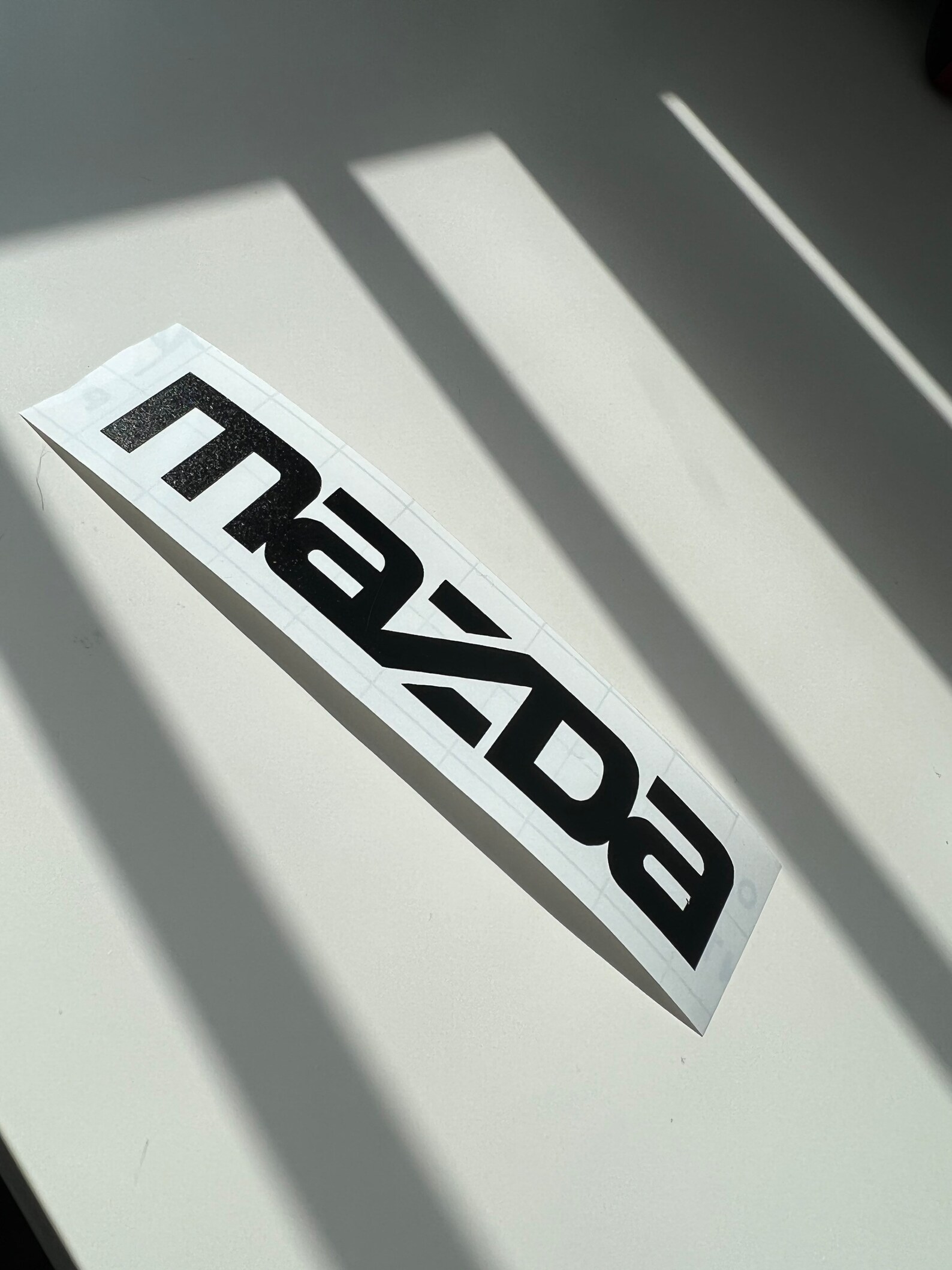 Mazda Logo Vinyl Decal Bumper Sticker Miata Mx-5 Car Decal | Etsy