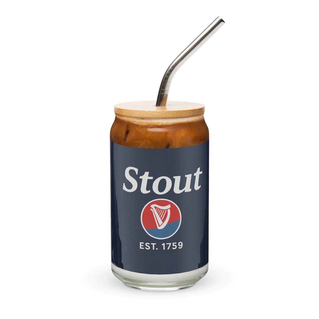 Stealth Stout Soda Can Glass – for the Undercover Beer Lover - Etsy