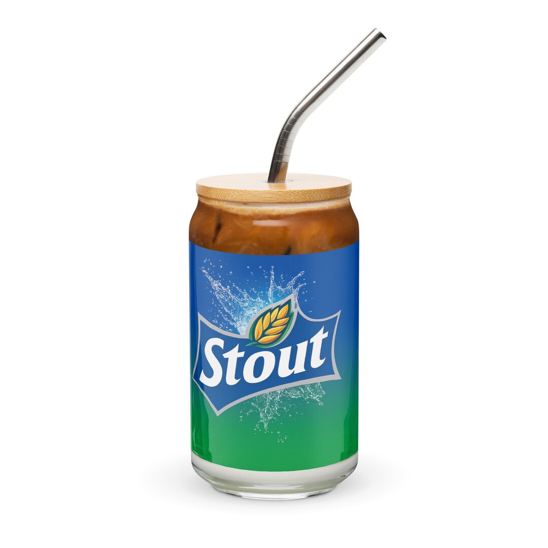 Stealth Stout Soda Can Glass – for the Undercover Beer Lover - Etsy