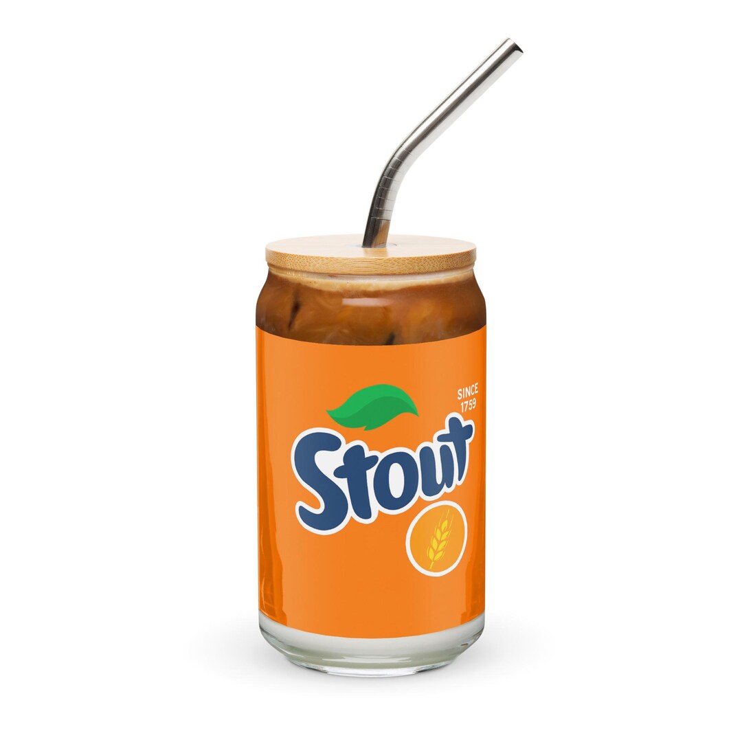 Stealth Stout Soda Can Glass – for the Undercover Beer Lover - Etsy