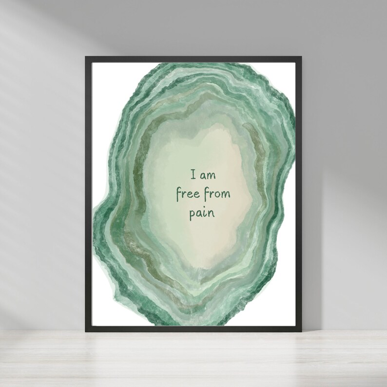 I Am Positive Affirmations | Set of 5 | Positive Affirmation Prints ...