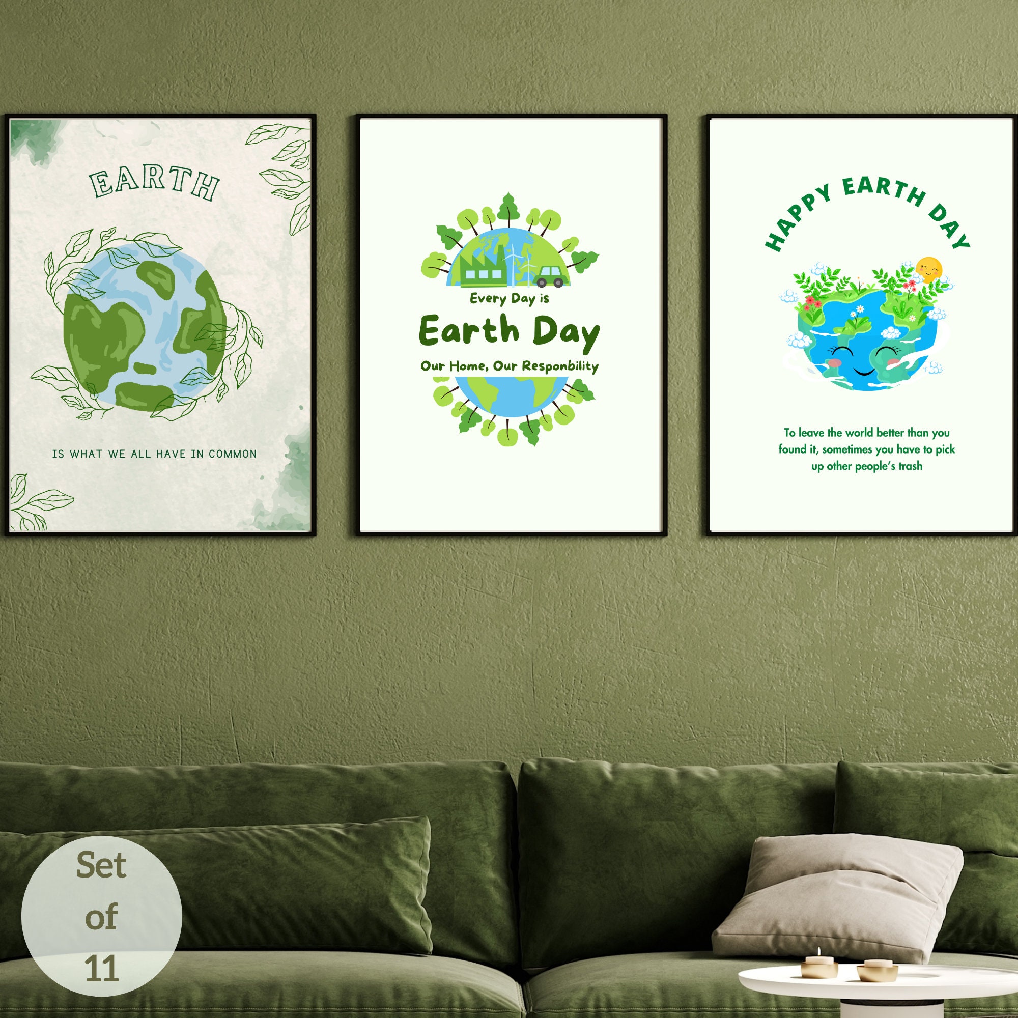 Earth Day Printables | Set of 11 | Earth Day Every Day | Earth Day ...