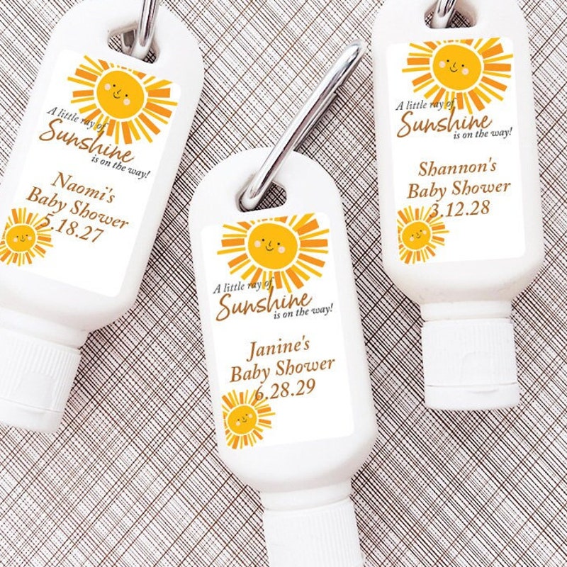 Sunscreen Favors - Etsy