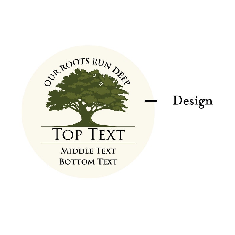 LABELS Only Personalized Our Roots Run Deep Labels for Sanitizers ...