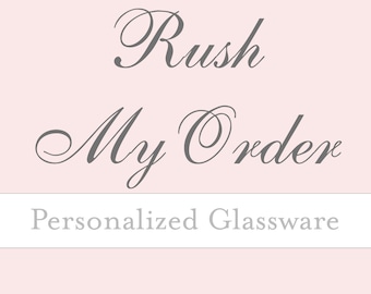Rush 1-2 DAY Processing Upgraded Order Processing Time Rush My Order Add on Item Rush Brass ...