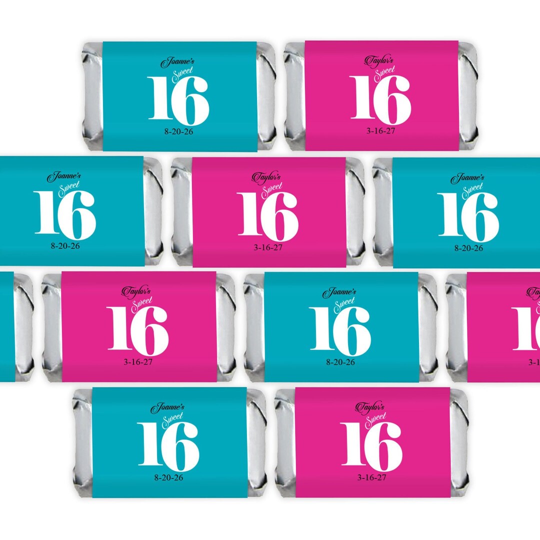 Printed Personalized Assorted Hershey’s Miniatures Chocolate Candy ...