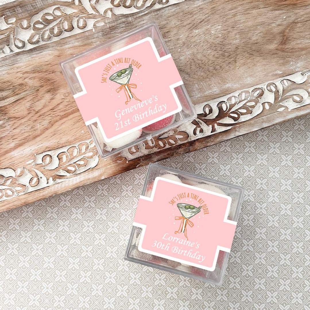 She's Just A Tini Bit Older Personalized Square Shaped Acrylic Plastic ...