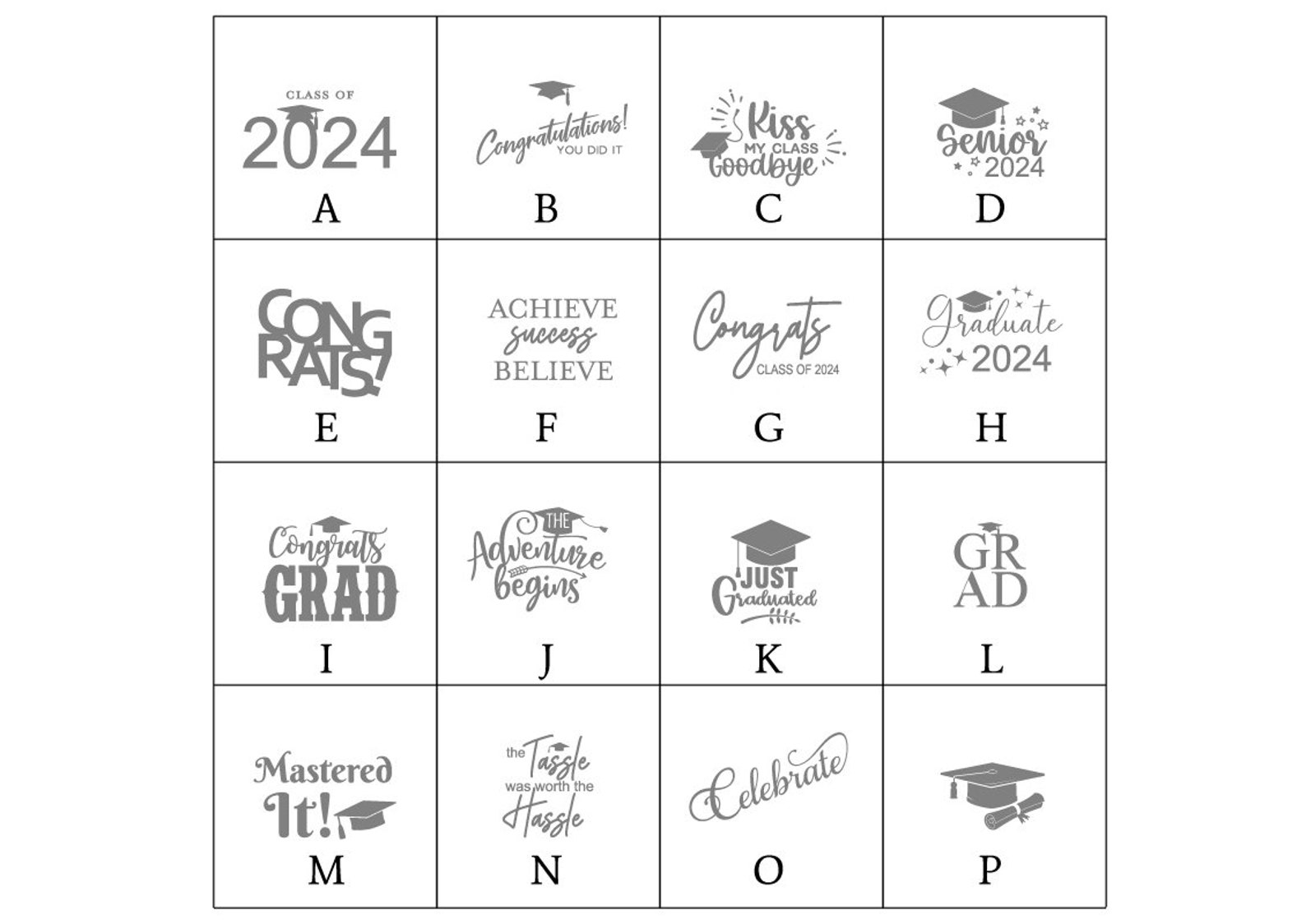 Printed Personalized Tea Bag With Graduation Labels, White Pouch Packed ...