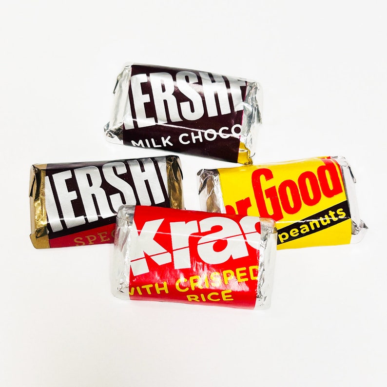 Printed Personalized Assorted Hershey’s Miniatures Chocolate Candy ...