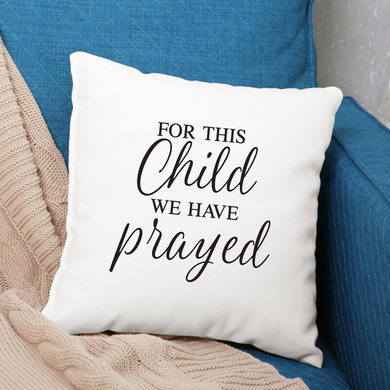 Pray Pillow - Etsy
