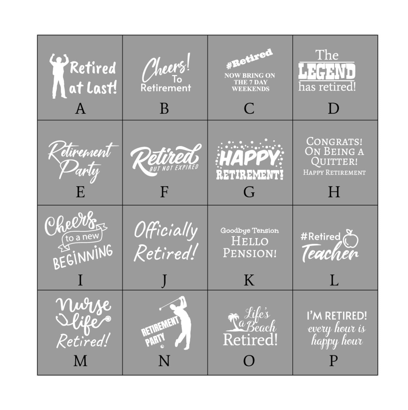 Printed Personalized Life Savers® Mints Candy Favors With Retirement ...