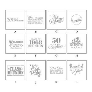 Printed Personalized Class Reunion White Ceramic Coffee Mug Favors ...