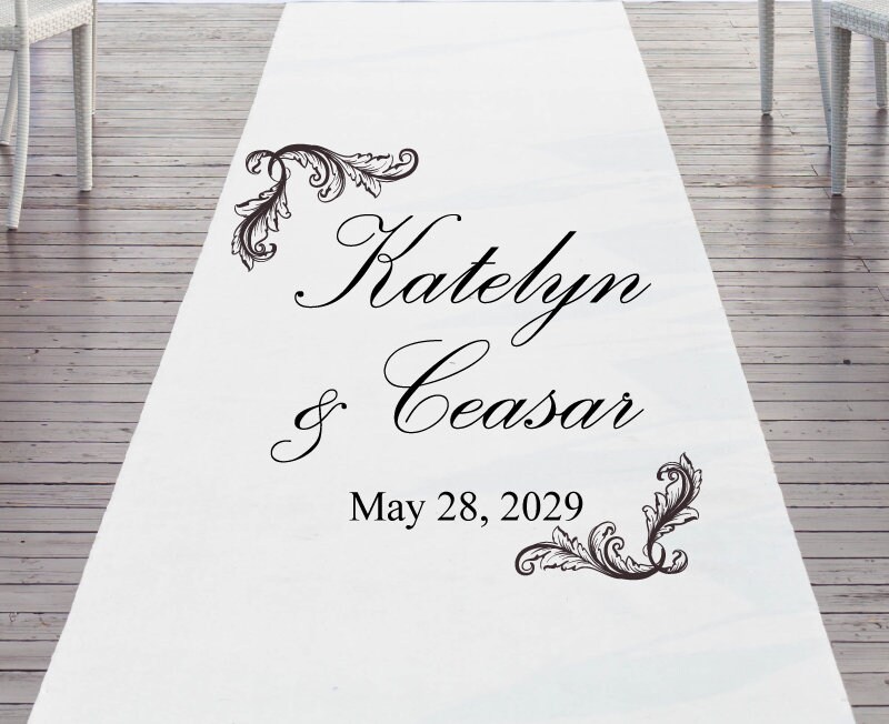 Decorated Names Plain White 33g Non-woven Fabric Wedding - Etsy