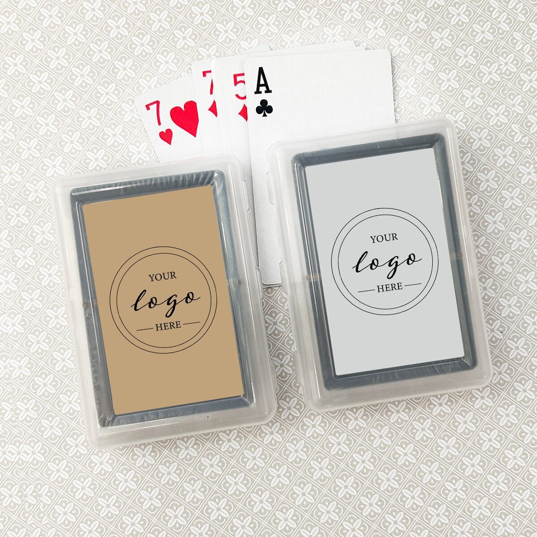 Printed Personalized Playing Cards With Your Logo Labels, Playing Cards ...