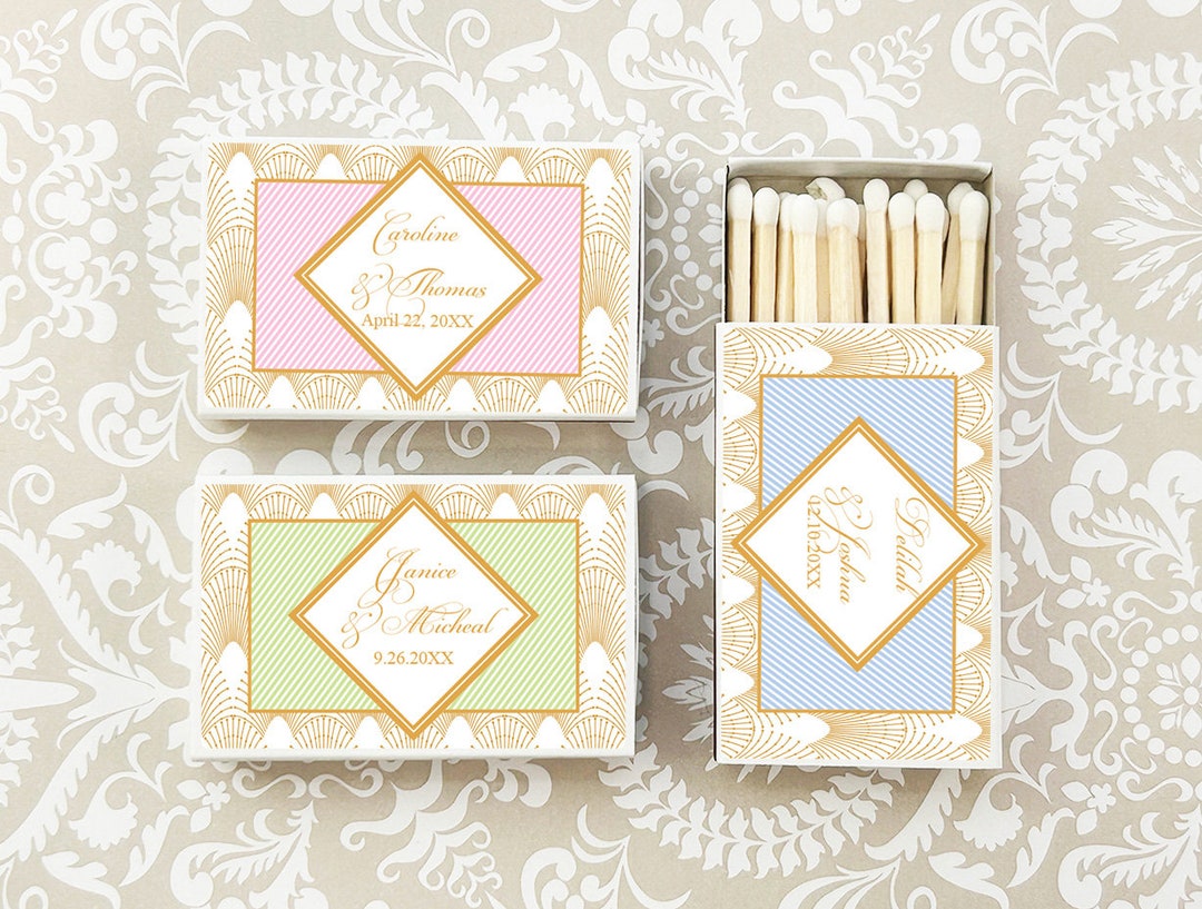 Wedding Bulk Matches, Personalized Matchboxes Matches, Matchboxes ...