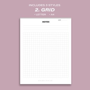 Notes for the Minimalist • Printable PDF • Idea Planner • Notability ...
